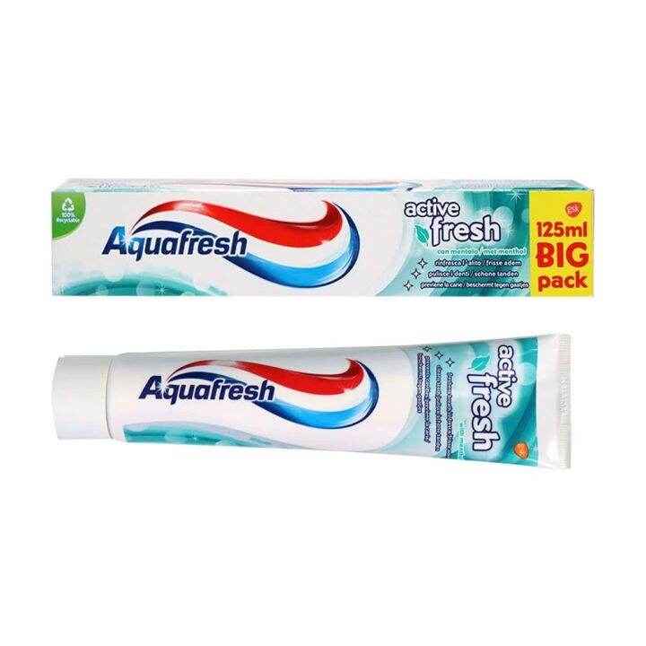 Aquafresh ACTIVE FRESH Toothpaste (BIG Family Size) - 125 mL | Lazada PH