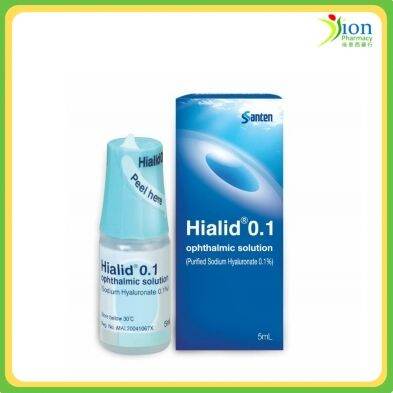 HIALID 0.1 OPTHALMIC SOLUTION (SODIUM HYALURONATE 0.1%) 5ML | Lazada