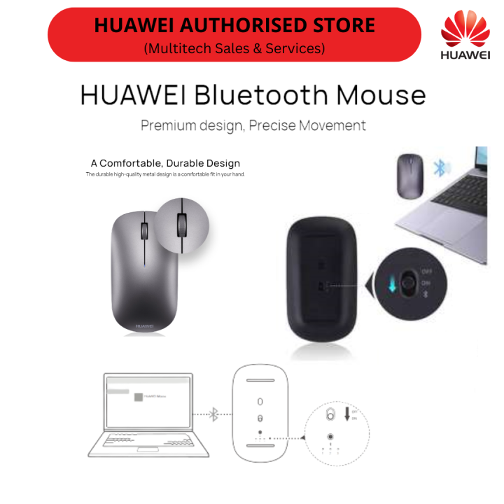 Huawei Bluetooth Mouse Swift CD20 Huawei Wireless Mouse Red LED Sensor ...