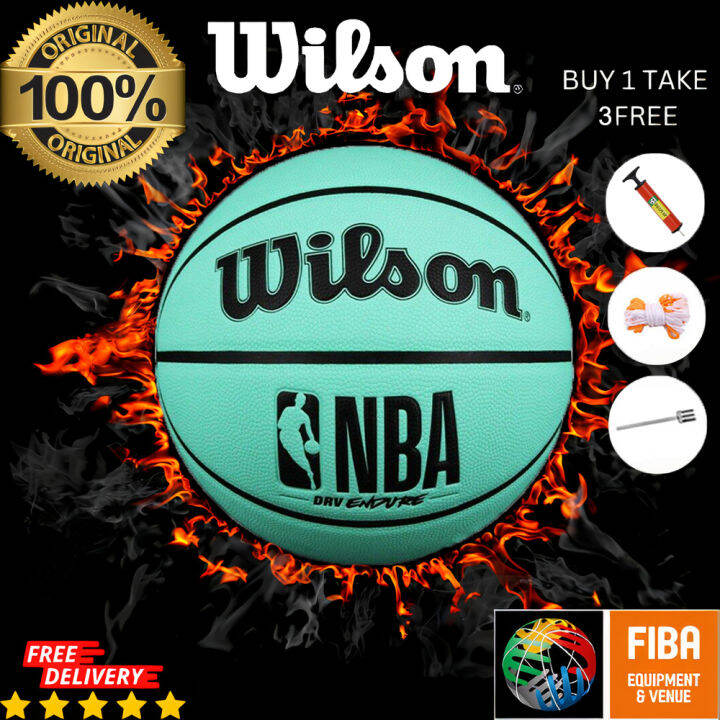 Wilson FIBA basketball ball NBA Official game ball Indoor/Outdoor ...