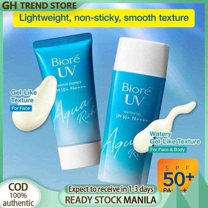 Biore UV Sunscreen cream SPF 50 for Face cream Body Whaterproof ...