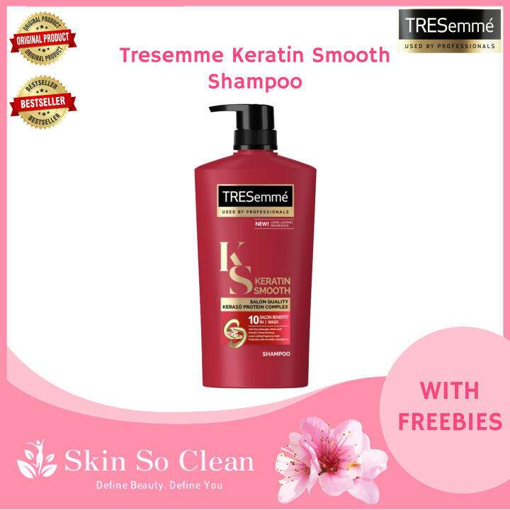 Skin So Clean Tresemmé Keratin Smooth Anti Frizz And Hair Straightener