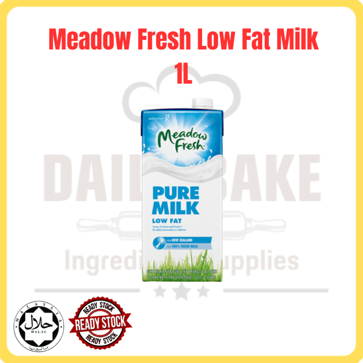 Meadow Fresh Low Fat Milk 1L/Susu rendah lemak/低脂牛奶/Breakfast/Sarapan ...