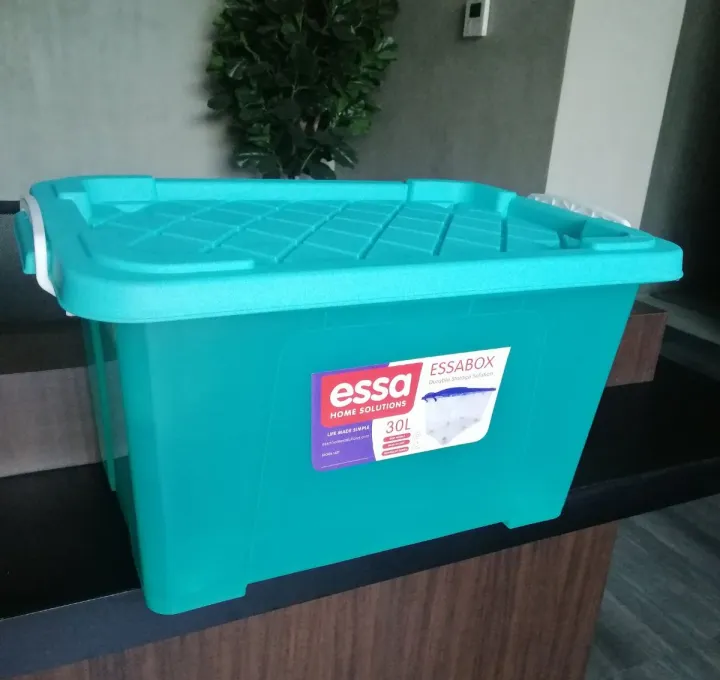 STORAGE BOX Colored 30 Liters- ESSA HOME SOLUTION | Lazada PH