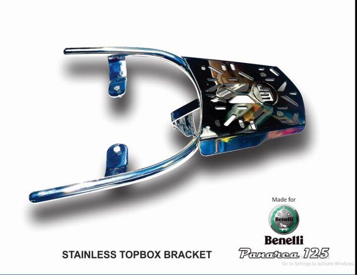 Benelli Panarea 125 Top Box Bracket stainless | Lazada PH