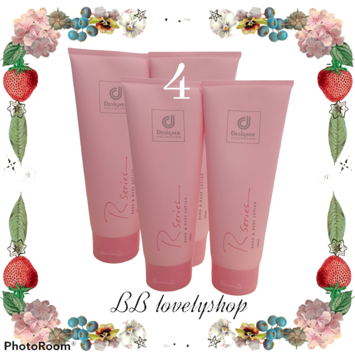 (4 ชิ้น) Designer collection R-series hand and body lotion โลชั่นน้ำหอม ...