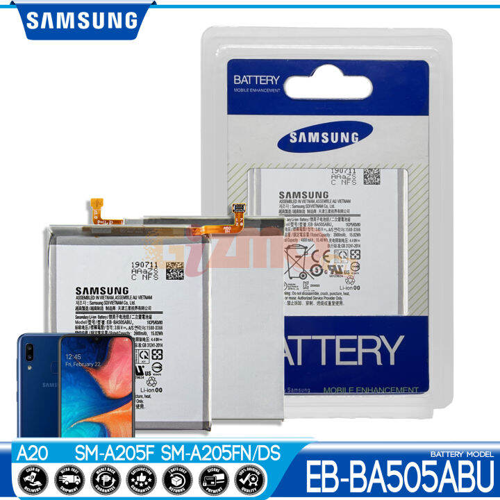 Gizmo.Ph Battery EBBA505ABU Model Replacement Samsung Galaxy A20 SM ...