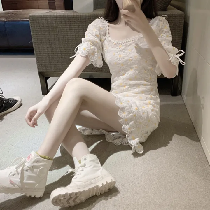 In spring and summer 2021, the new Fang Lingsen super fairy temperament ...