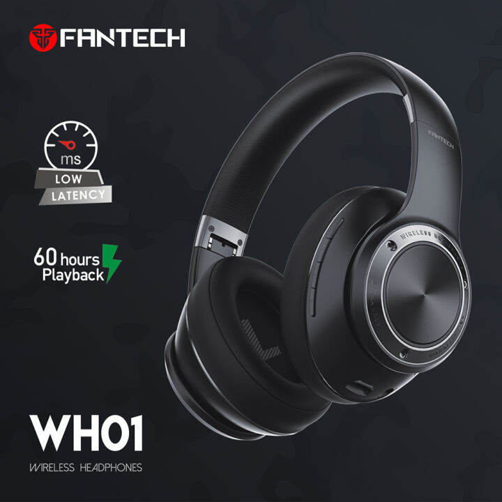 Fantech WH01 Wireless Headphones Noise Cancellation Dual Mode ...