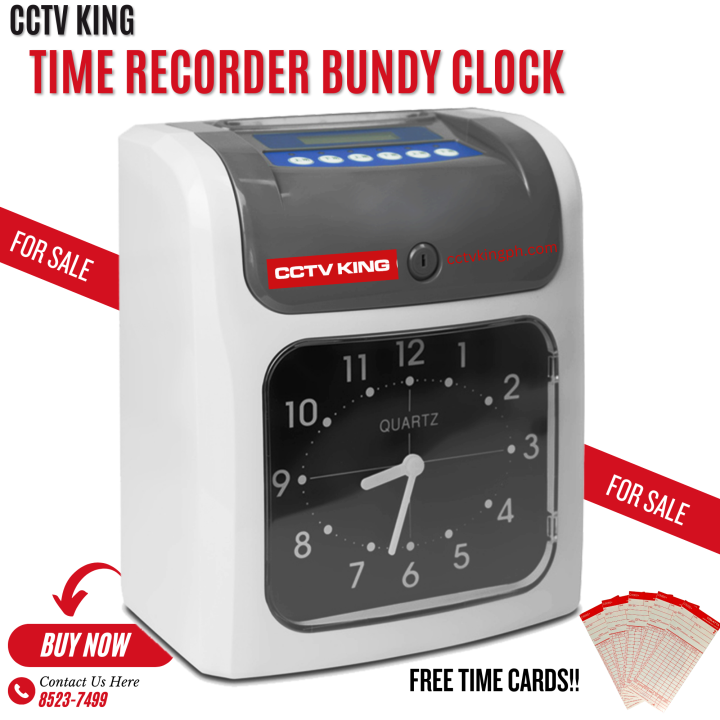 Time Recorder Time Attendance Bundy Clock Payroll Biometrics free 100 ...