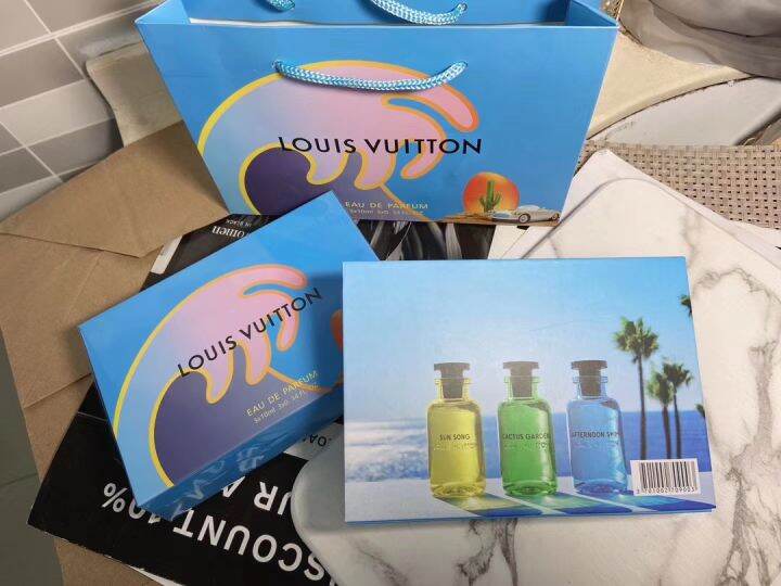 LV Louis Vuitton perfume sample 10ml three-piece limited edition 10ml × ...