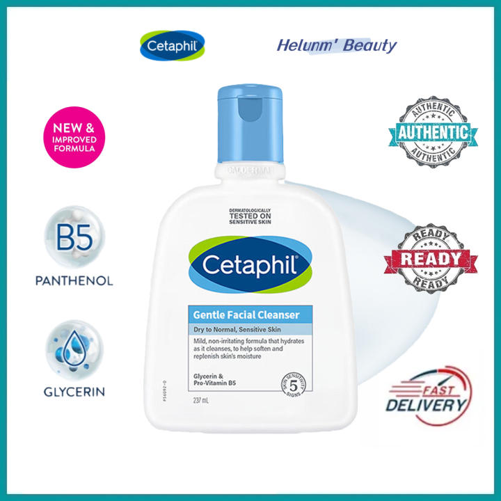 【💗Guaranteed Genuine】Cetaphil Gentle Facial Cleanser 237ml | Lazada PH