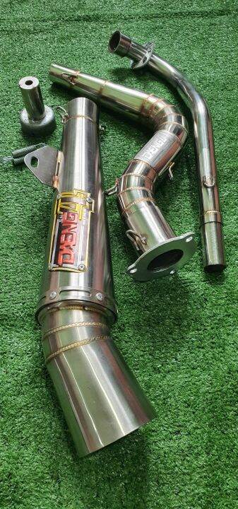 Superbigtip Hi-mount conical pipe set Tube type for Xrm125, Rs125 ...