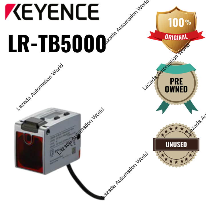 Keyence Sensor LR-TB5000 Detection distance 5 m, Cable, Laser Class 2 ...