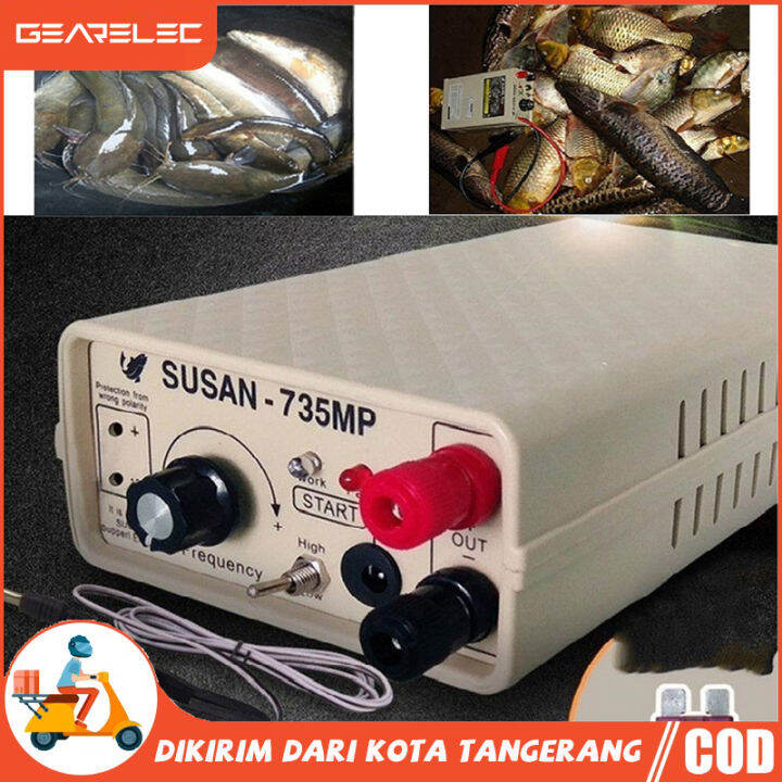 [Stok Lokal] 1200W/2500W DC12V SUSAN 735MP/835MP Electric Fish Shocker ...