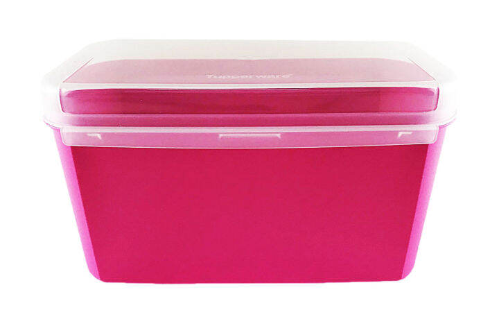 Tupperware Pink Ezy Keeper Rect Small 2.6L Kitchen Food Storage ...