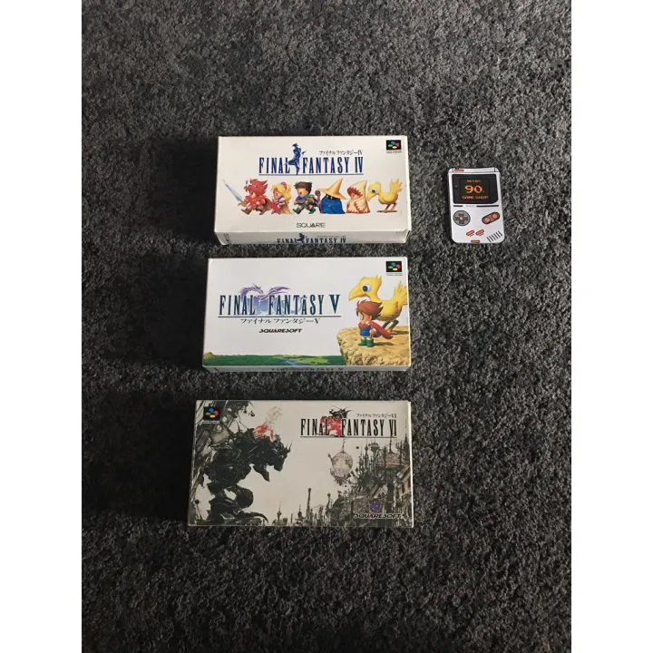 SquareSoft Cartridge Super Famicom Final Fantasy / Japan | Lazada.co.th