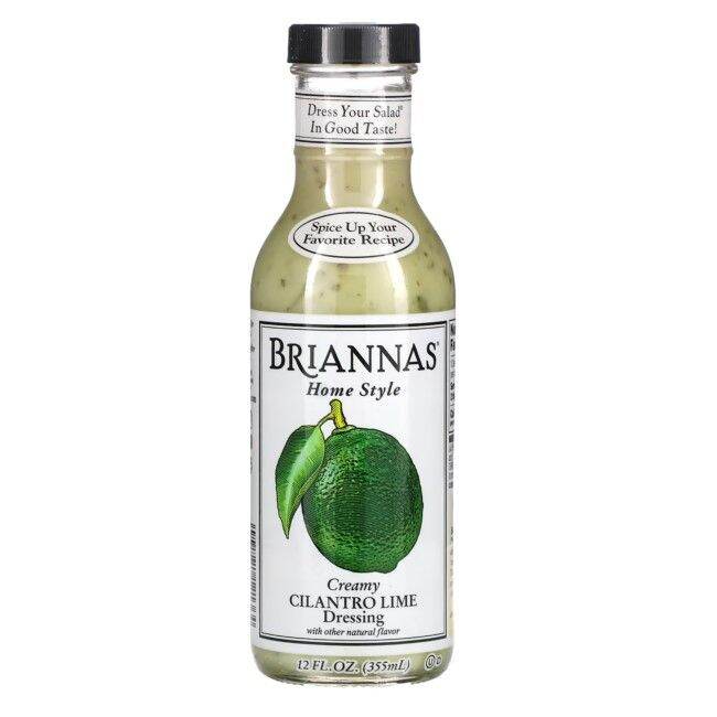 Briannas, Home Style, Creamy Cilantro Lime Dressing, 12 fl oz (355 ml ...