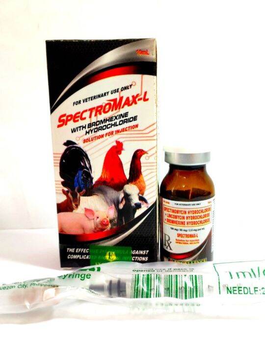 [G&G] SPECTROMAX - L / 10ML / POULTRY SUPPLY / GAMEFOWL | Lazada PH
