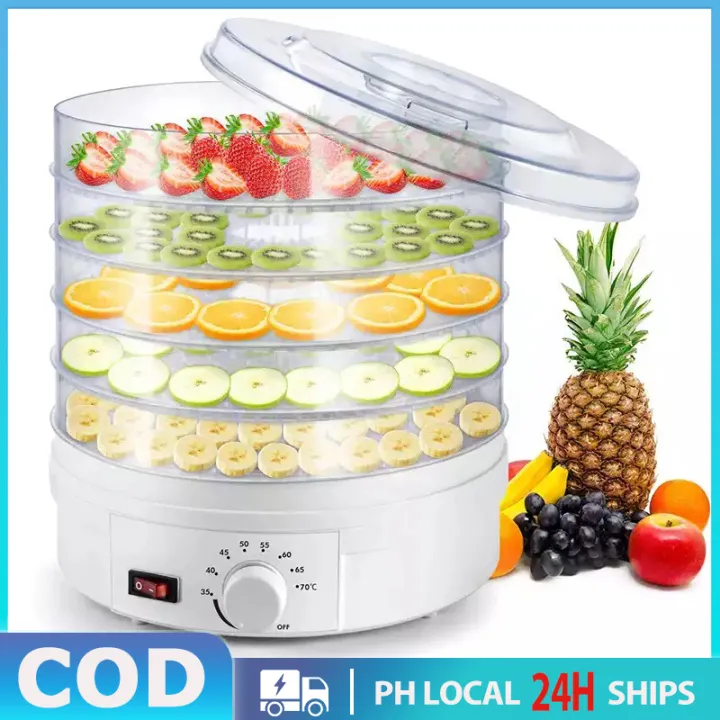 24 Hours Ship】Fruit dryer 5-layer Small Fruit And Vegetable Dehydration ...