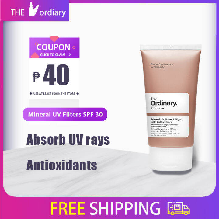 [100% authentic] The Ordinary Mineral UV Filters SPF 30 with ...