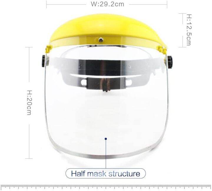 Helm APD Face Shield / Safety Helmet / Pelindung Wajah / Helm Safety ...