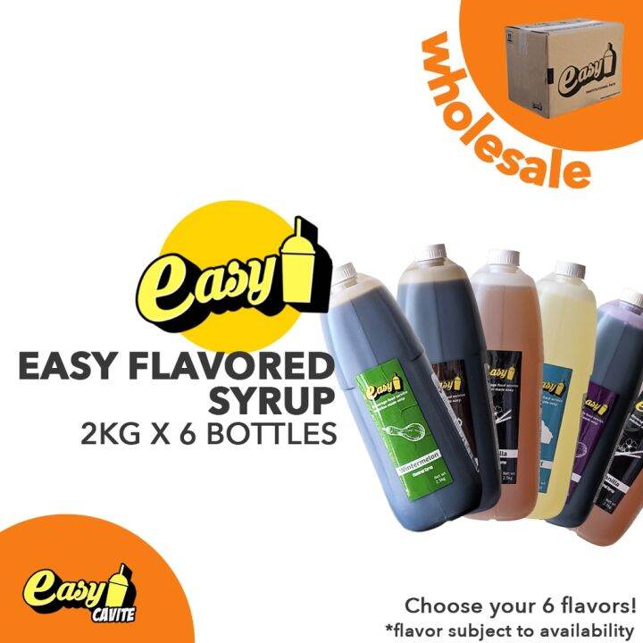 Easy Brand Flavored Syrup Wholesale 15kg | Lazada PH