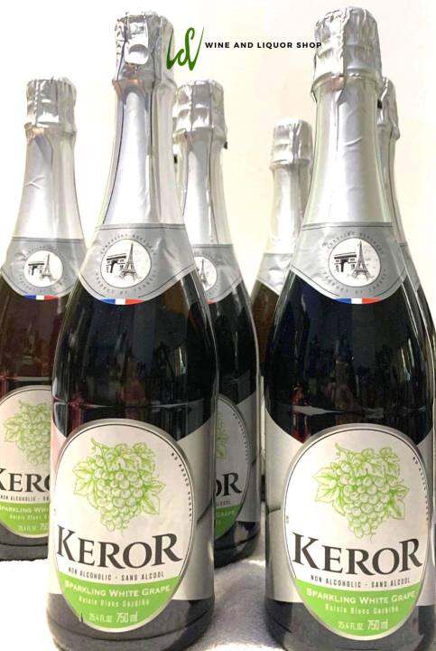 Keror Sparkling White Grape/Non Alcoholic (ED: March 2024) Authentic ...