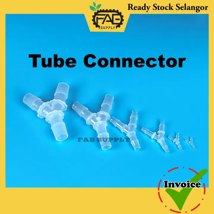 Tube Connector Plastic Type Y size 2.5-18mm penyambung tube 塑料软管接头 | Lazada