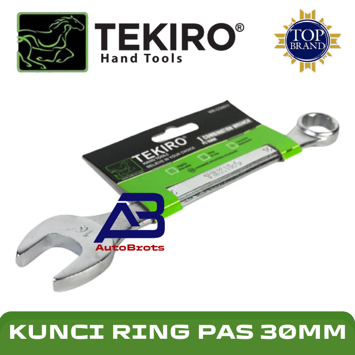TEKIRO Kunci Ring Pas 30 MM / Combination Wrench TEKIRO 30MM | Lazada ...