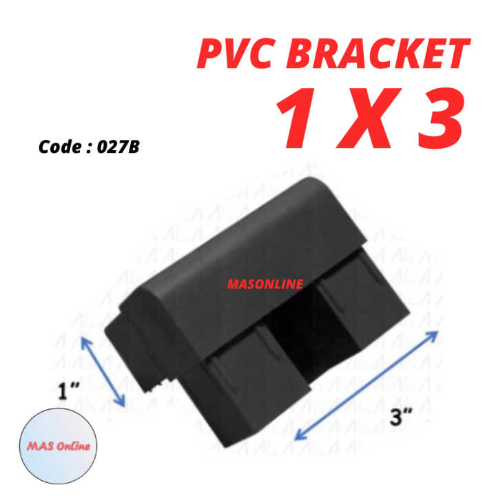 aluminium 1 X 3 two way PVC Outer Corner Hollow Bracket Code 027 | Lazada