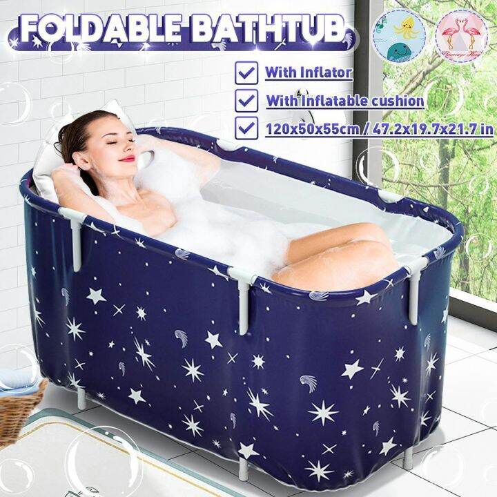 Portable Bathtub Bucket Adult/Baby Children Folding Swimming Pool ...