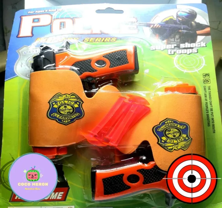 Nerf Gun Nerfed Gun like toy Gun with Soft Bullets 2 in 1 including 5 ...