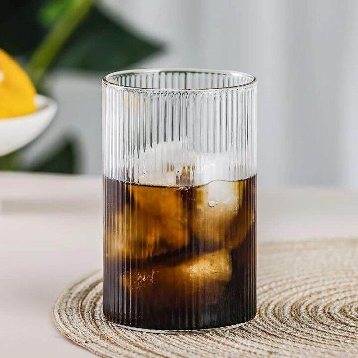 Gelas jus 450ml bahan Kaca Borosilikat diameter 7.5 x 7.5 x 11.5 cm | Lazada Indonesia