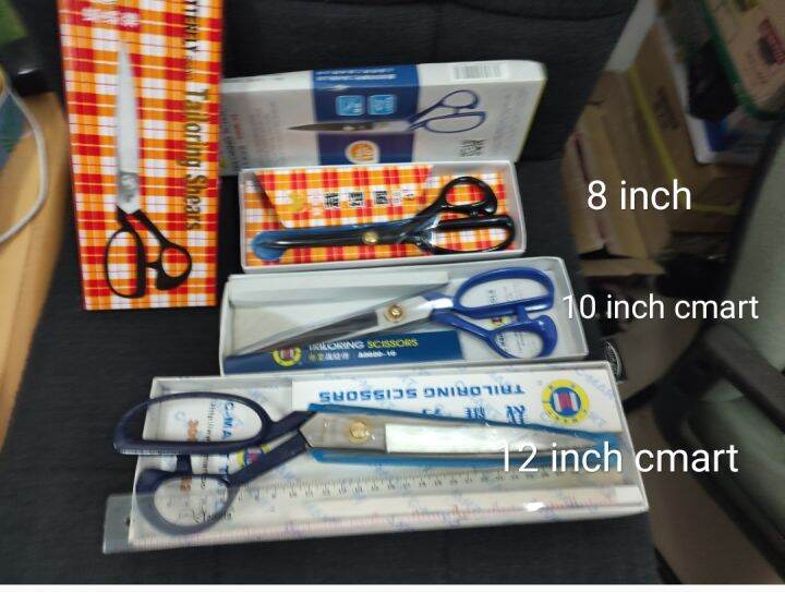 gunting kain cmart 12 inch a0020-12 industrial grade tailoring scissor ...