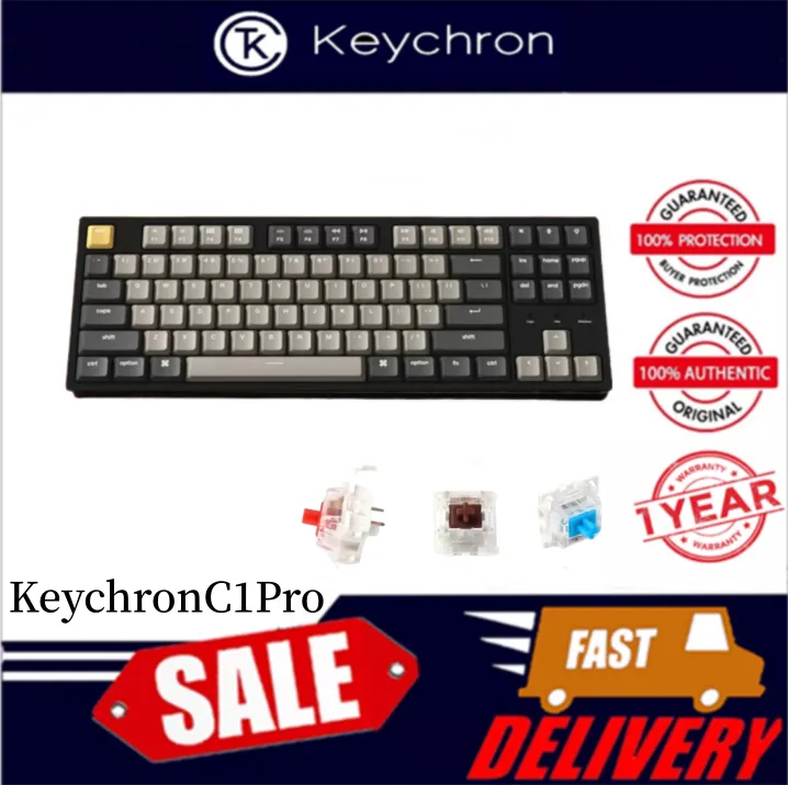 Keychron C1 Pro Wired Mechanical Game Kyboard | Lazada PH