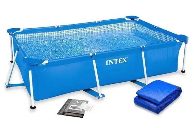 INTEX® 28270 Rectangular Frame Pool (2.20m x 1.50m x 60cm) | Lazada PH
