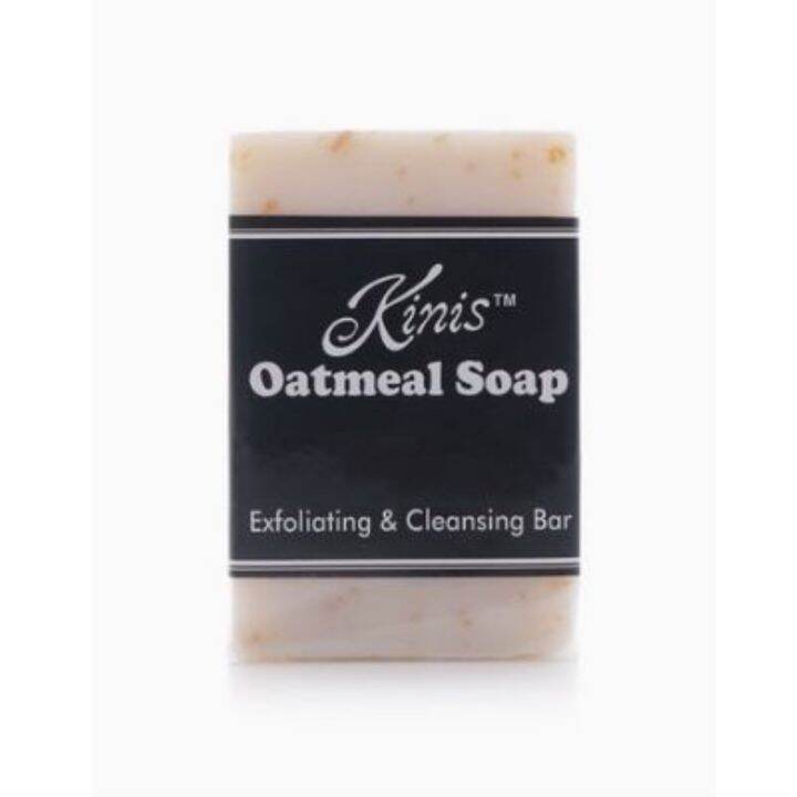 ∈♠ Kinis Oatmeal Soap regular 135g - Antibacterial | Lazada PH