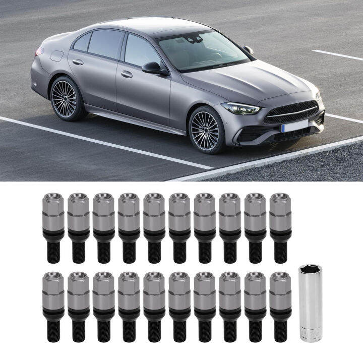 Baut ban baut roda, tugas berat Taper Lug Bolt kekerasan tinggi tahan ...