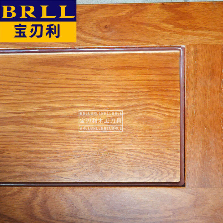 Solid wood door adhesive tape cabinet door frame door panel pressing ...