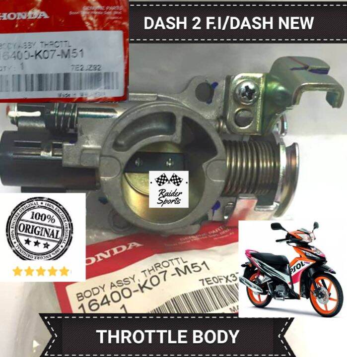 Honda Dash 110 FI Dash New Throttle Body Assy Ori 100% | Lazada