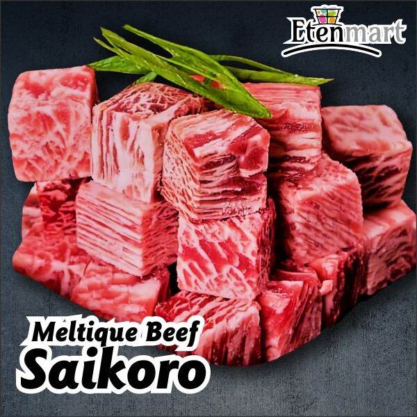 Daging Sapi Aus Wagyu Saikoro Meltique Beef 500gr/pack | Lazada Indonesia