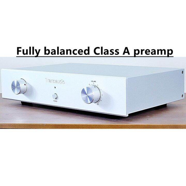 Fully balanced Class A preamp Left and right channels Independent power ...