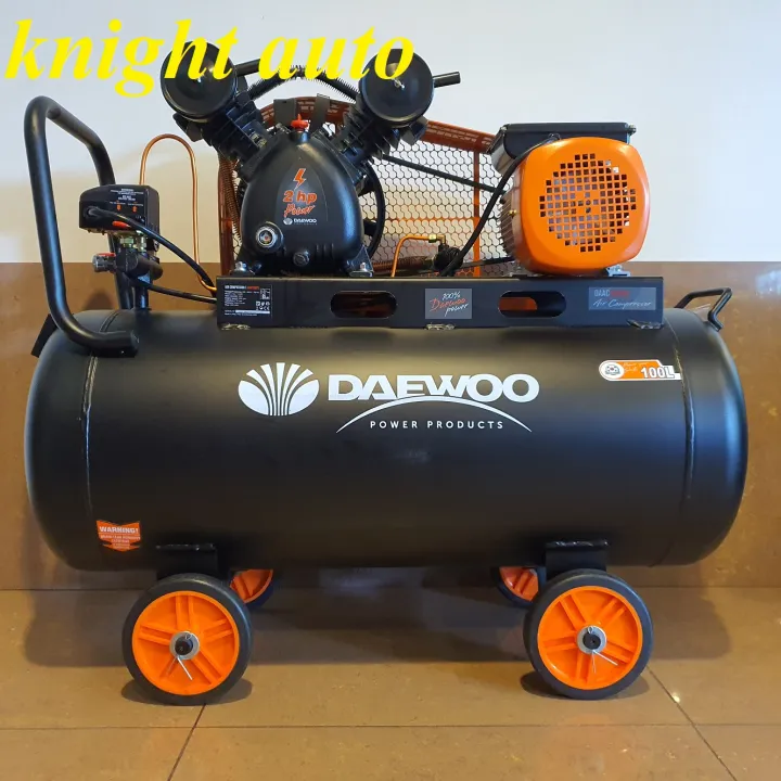 Daewoo DAAC100CV Air Compressor 2hp 8bar 100L ID30645 ID33095 | Lazada