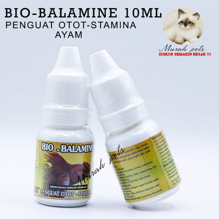 BIO BALAMINE VITAMIN AYAM JAGO BANGKOK PETARUNG PENAMBAH TENAGA ...