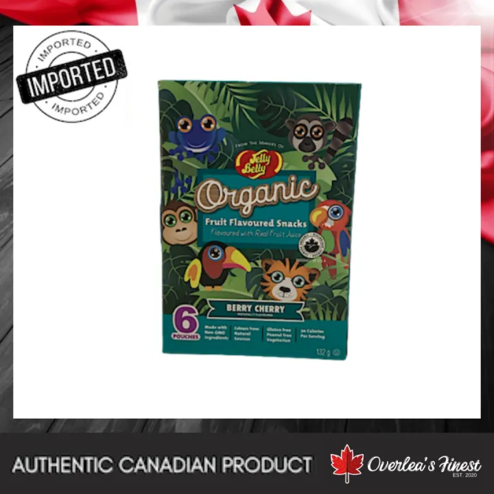AUTHENTIC Imported from Canada Jelly Belly Fruit Flavoured Snacks ...