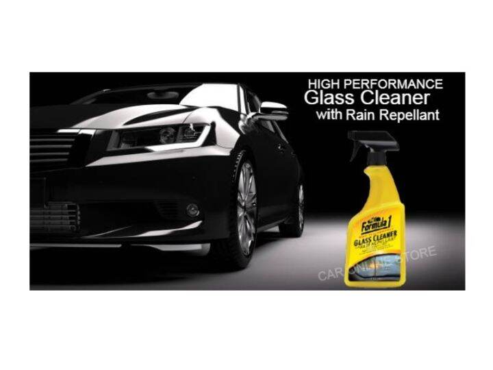Formula 1 Glass Cleaner with Rain Repellant 24 oz 710 ml - HIGH ...