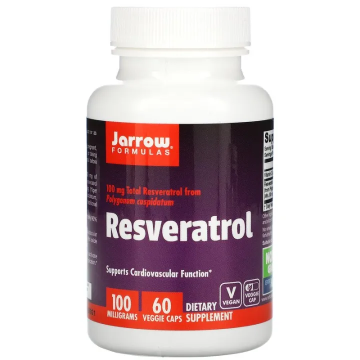 Jarrow Formulas, Resveratrol, 100 mg, 60 Veggie Caps | Lazada PH