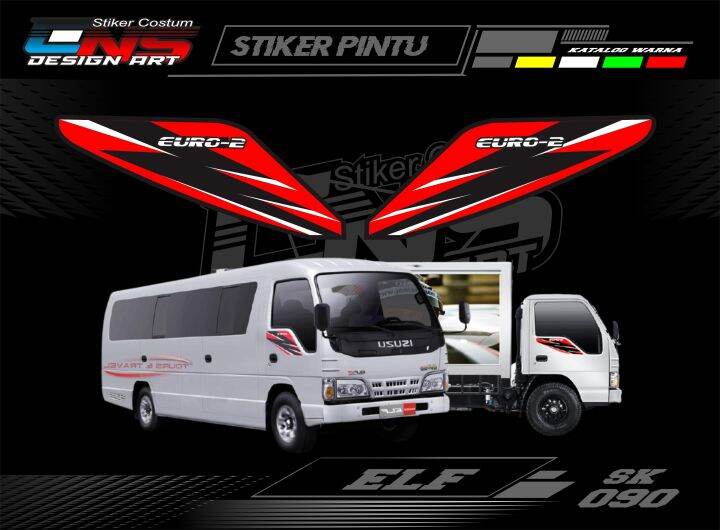 stiker elf stiker pintu elf stiker pintu samping elf sticker elf ...
