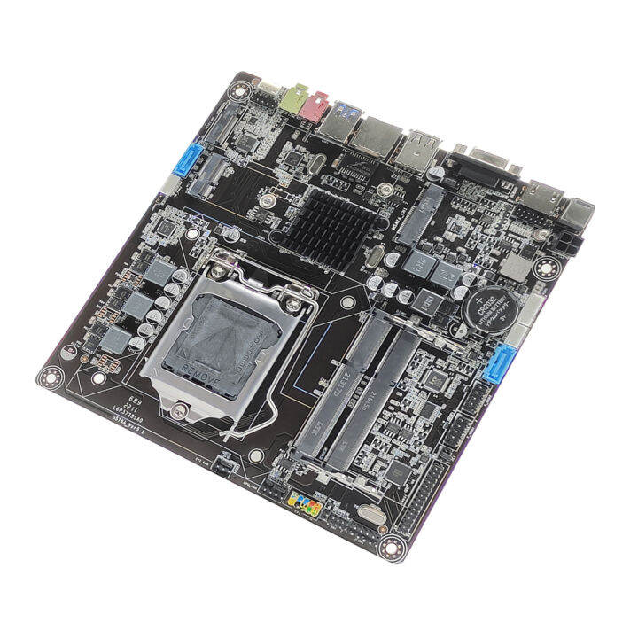 H81 Mini ITX Motherboard USB3.0VGAHDMI-compatibleRJ45 LGA1150 Gaming ...